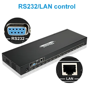 Tesmart Hdmi 8x8 Matrix Switch Ultra Hd 8 Ports Video Switcher Matrice ...