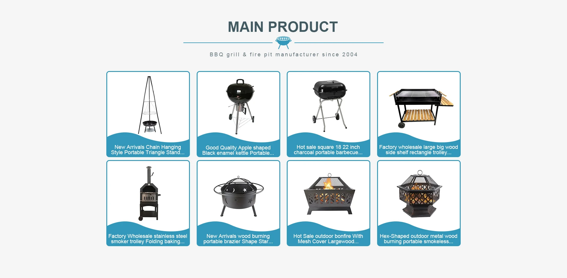 Foshan Haoxuan Metal Products Co., Ltd. - BBQ Grill, Fire Pit