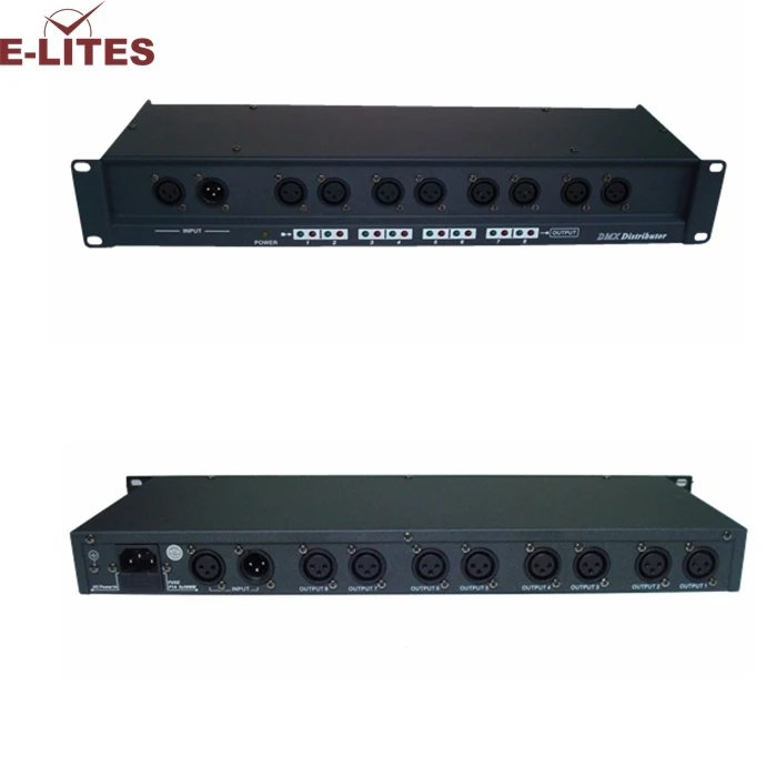 E-lites 12-Way DMX Signal Amplifier - Reliable DMX Control