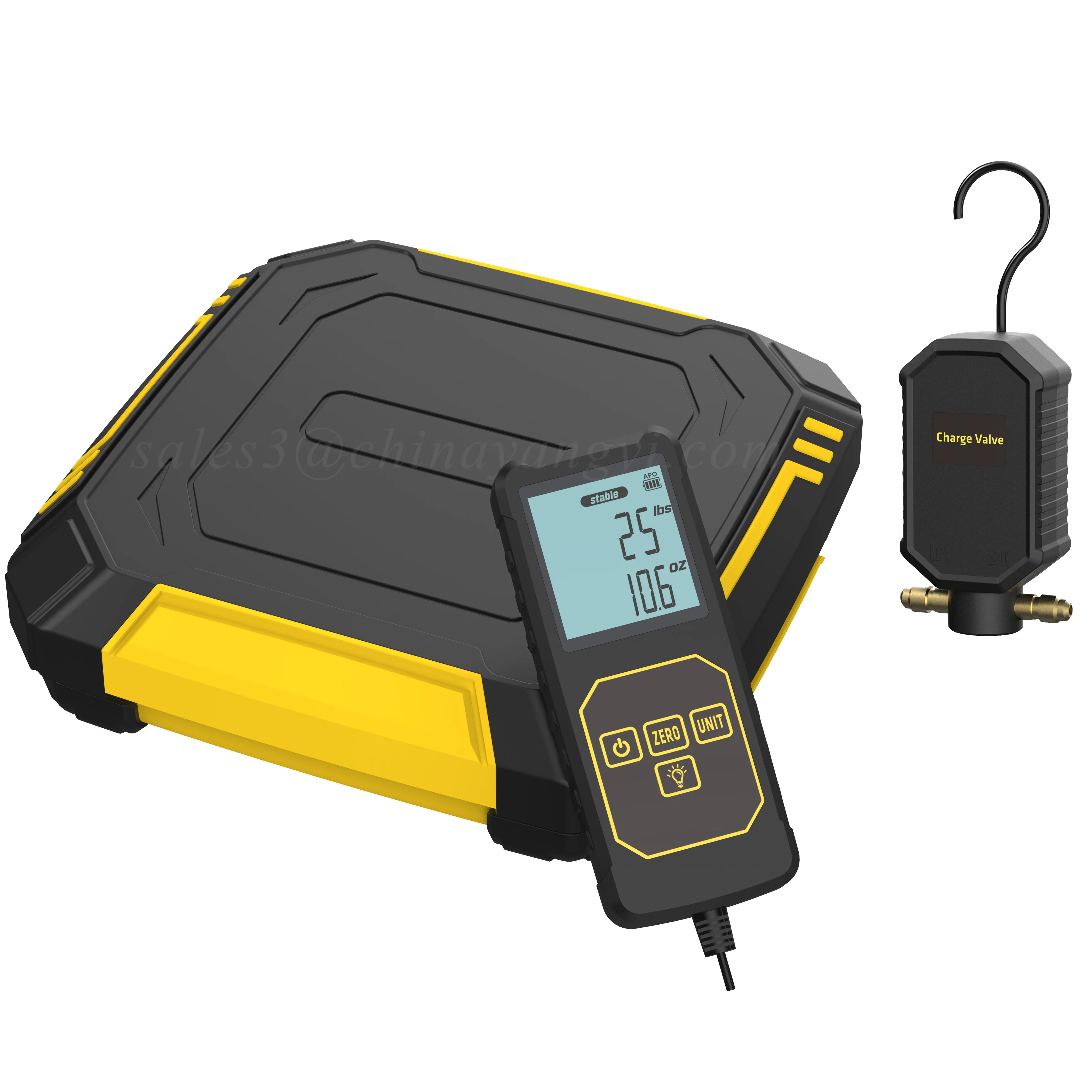 Refrigerant Scale HVAC Freon Charging Weight Scale 220lbs