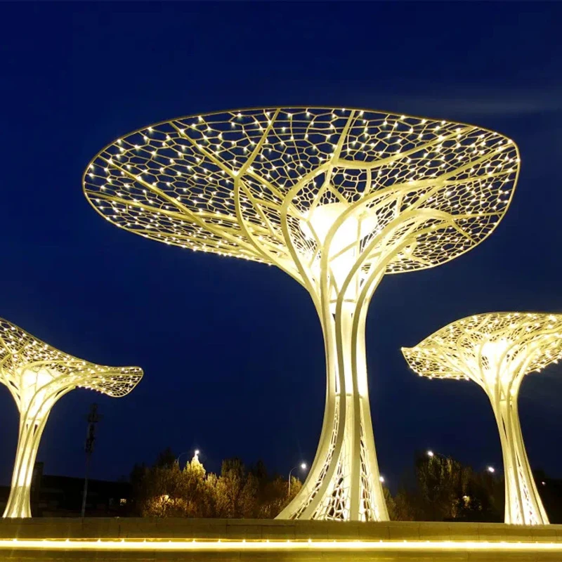 3D LED Landscape Lighting - Customized Art Deco Festival