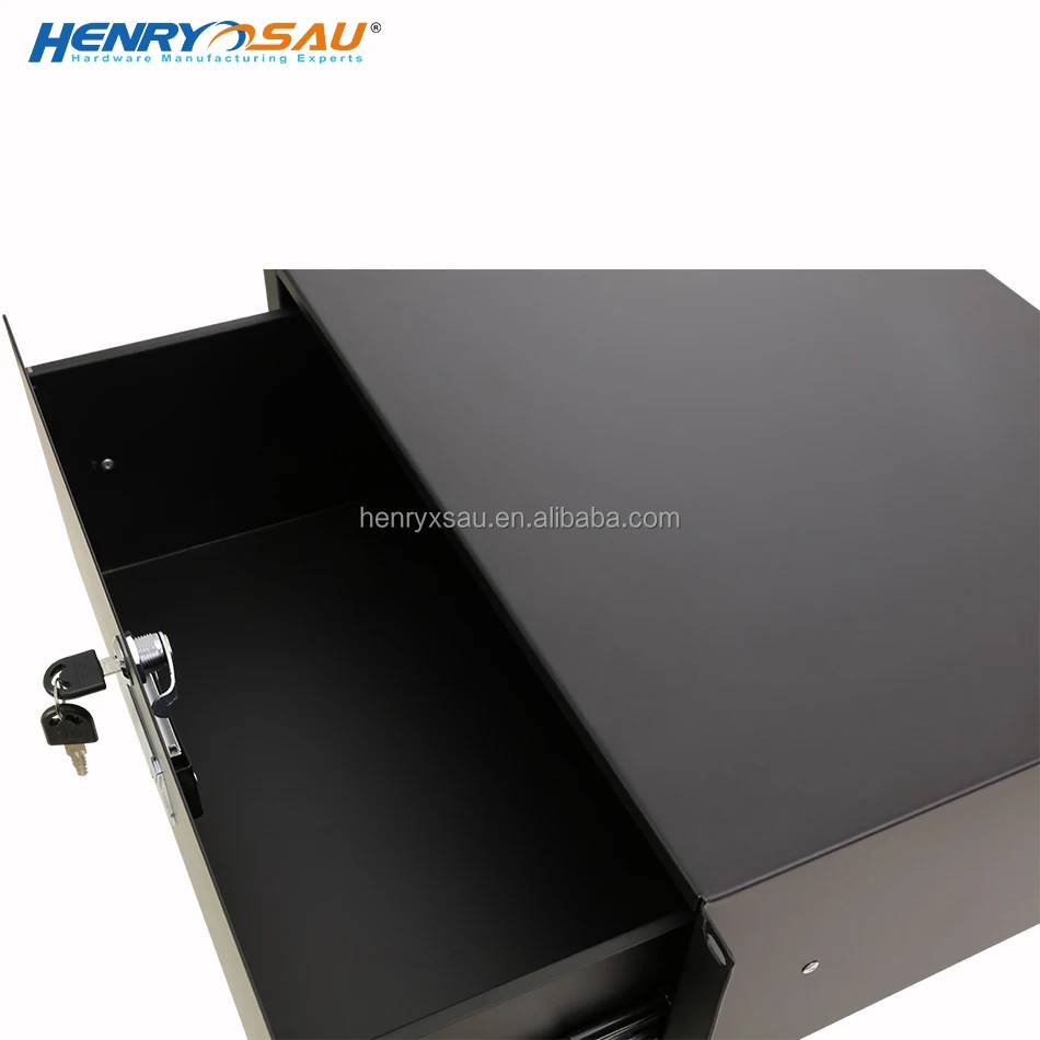 350mm Depth Network Rackmount Cctv Dvr Control Steel Drawer 4u Rack ...