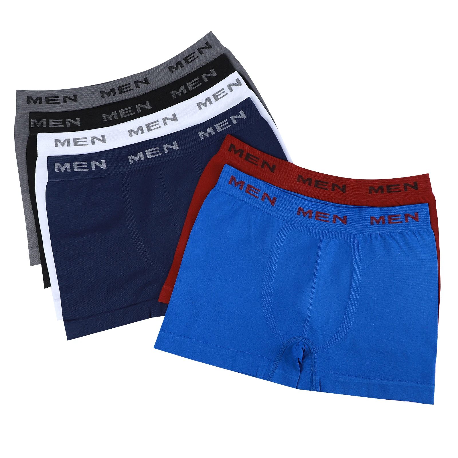 Seamless Men's Boxer Briefs - Comfort & Style in Every Cut