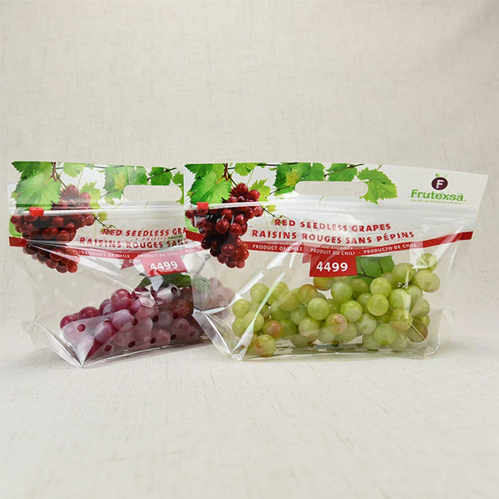 Factory Direct Antifog Handle Transparent Grape Protection Vegetable ...