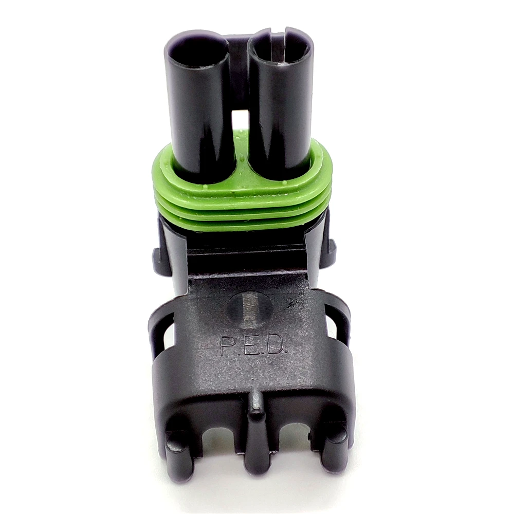 Original Delphi 12015792 Automotive Connector 2pin Female Black ...