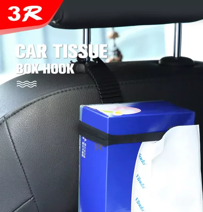 3r Car Tissue Box Seat Headrest Hook Paper Towel Napkin Hooker For ...