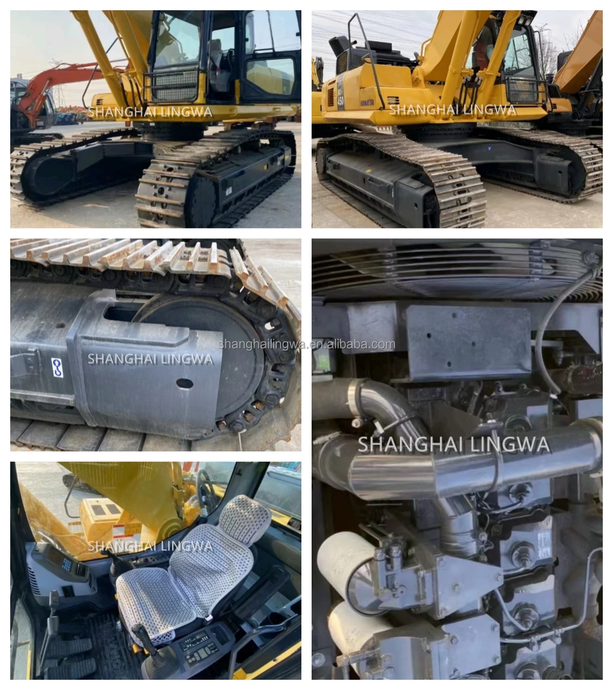 45ton Japanese Used Excavator Komatsu Pc450-8 Large Crawler Excavator ...