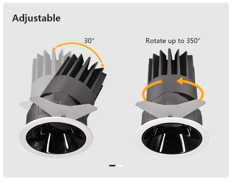 CCT Tunable Dimmable LED down Light - Efficient & Durable