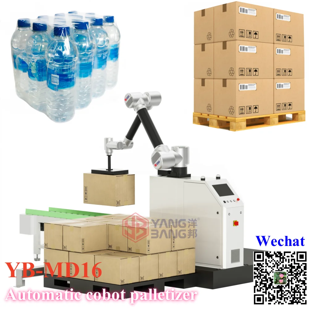 Yangbang Automatic Cobot Palletizer For Carton Box Robot Case Stacking ...