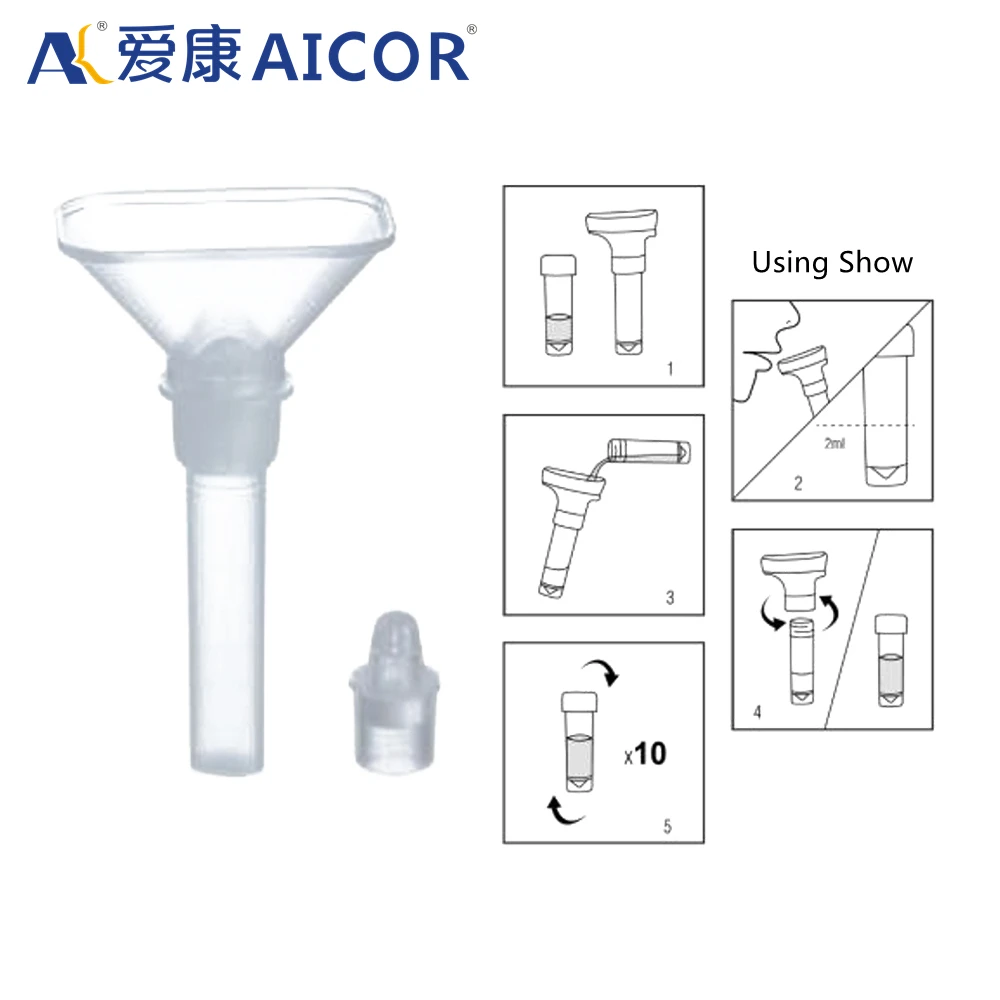 Medical Equipment Disposable Dna Sample Collector Saliva Collection Kit ...