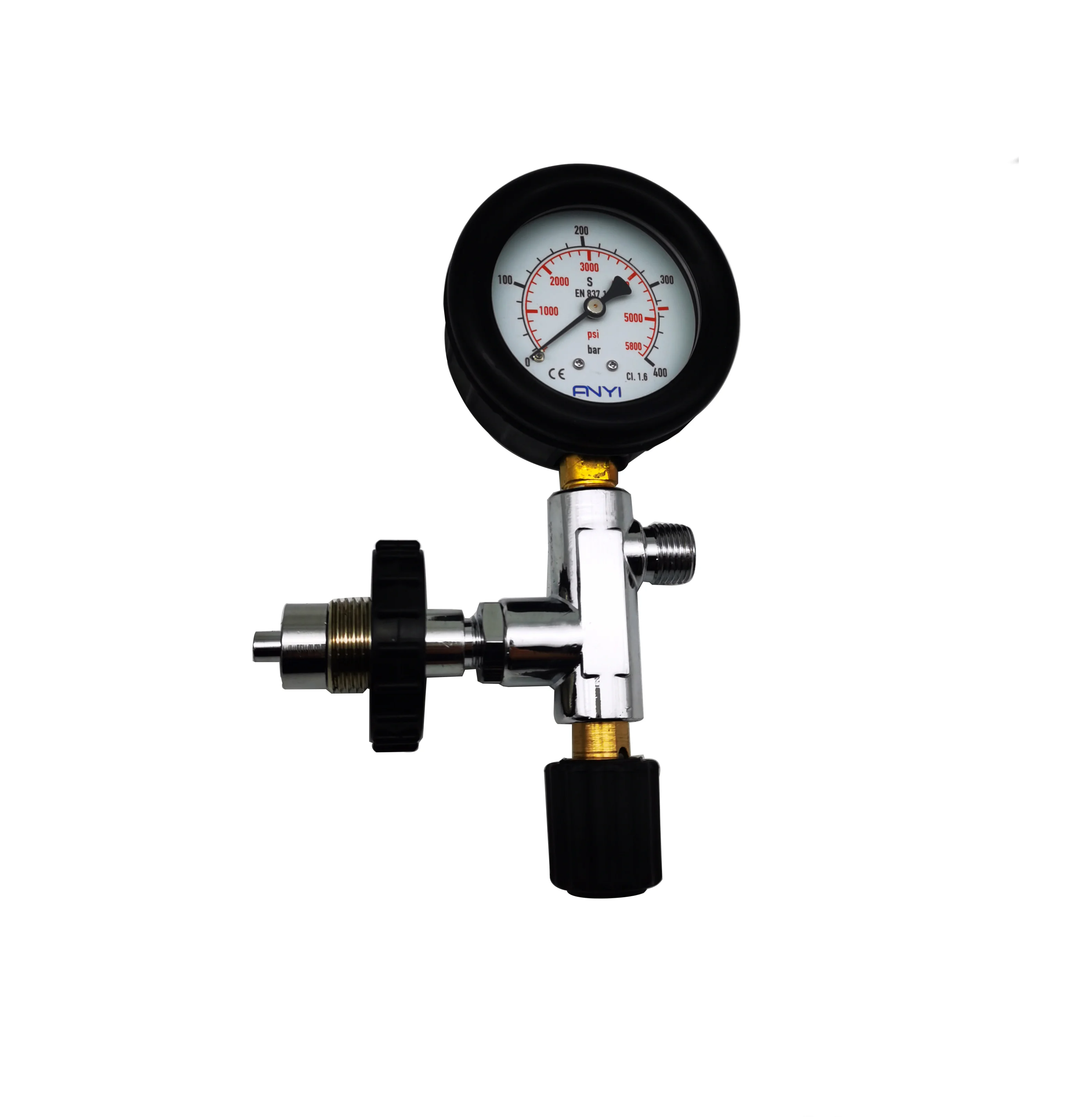 SCBA Pressure Test Gauge IMPA Code - Reliable Fire Fighting Parts