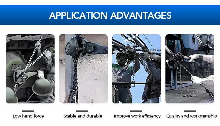 1T 3M Chain Hoist Sling Rigging Tackle Crane Machine Block