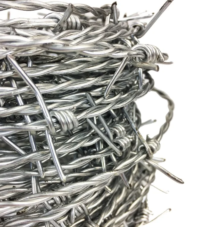 Galvanized Barbed Wire Mesh Stainless Steel Barb Wire Fence Roll - Buy ...