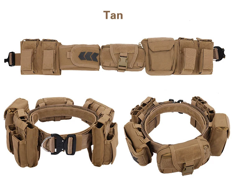 Yakeda Cinturon Tactico Adjustable Molle System Ronin Belt Tactical ...