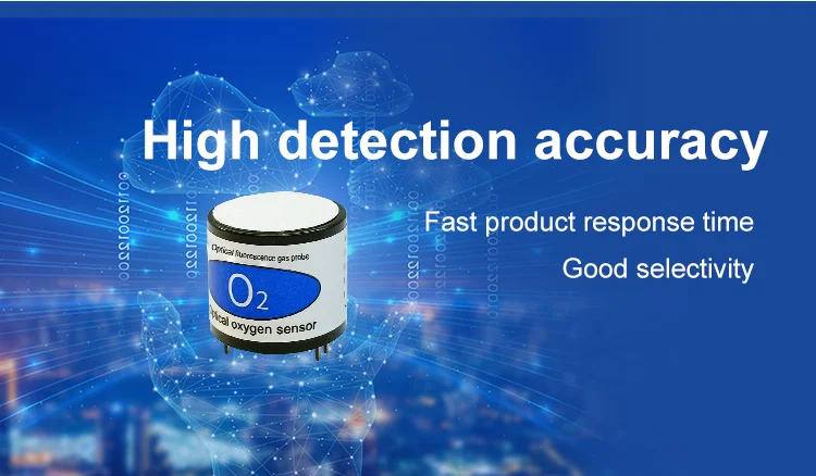 Fluorescence Optical Gas Detection Probe,Quenching Gas Concentration ...