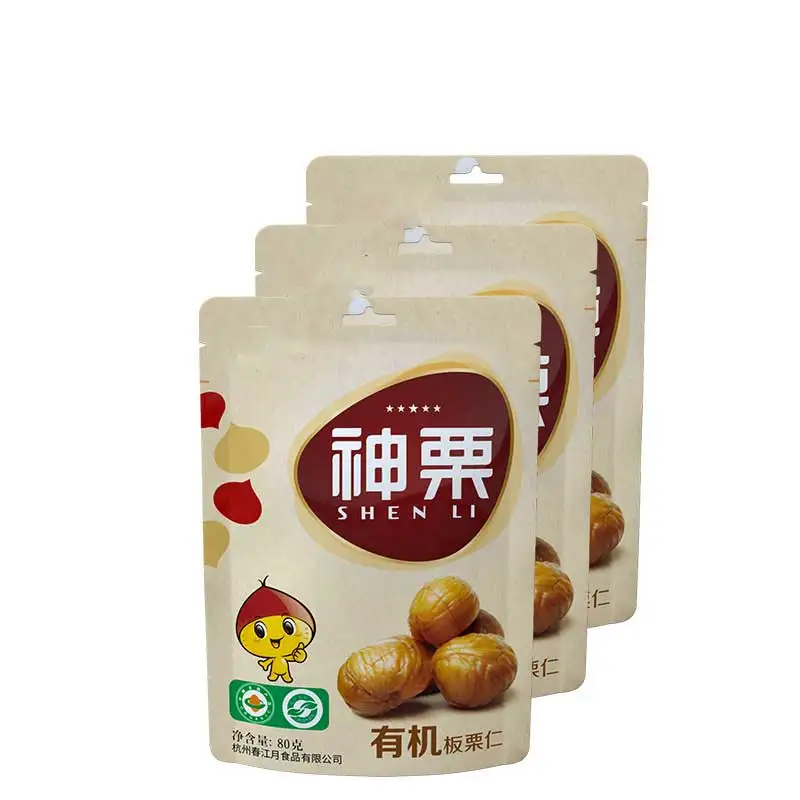 Organic Edible Without Peel Cooked Instant Small Package Non-sugar Stir ...