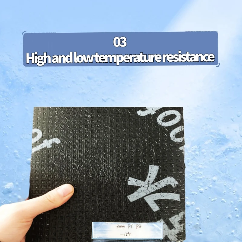 Sbs Modified Asphalt Bituminous Waterproofing Membrane Sheet Roll Self ...