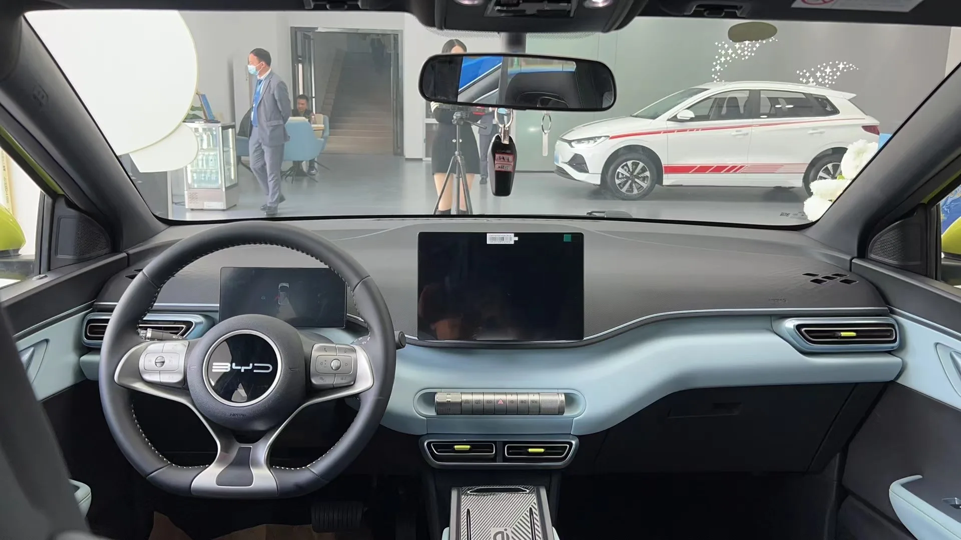 Brand New Byd Seagull New Energy Vehicles Green Color Range 305km Low Price Electric Car For ...