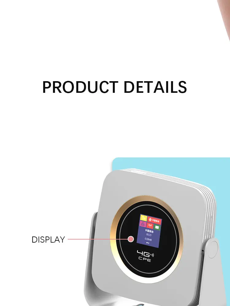 Plug N Play Apn Setting External Antennas 4g Lte Cpe Router Wifi ...