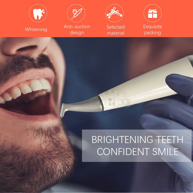 Dental Prophy Jet Polisher Handpiece - Efficient Sandblasting