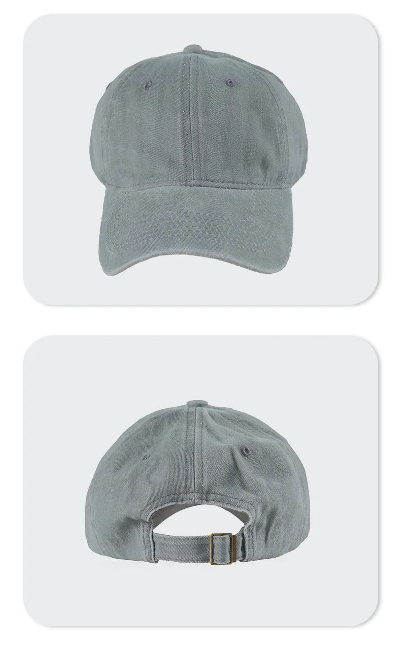 High Quality 100% Cotton Wash Mens Caps Distressed Blank Baseball Cap ...