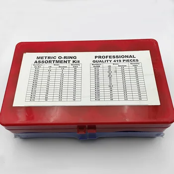 Universal Series Assortment O-ring Kit Box 32 Sizes 419pcs Oring Repair ...