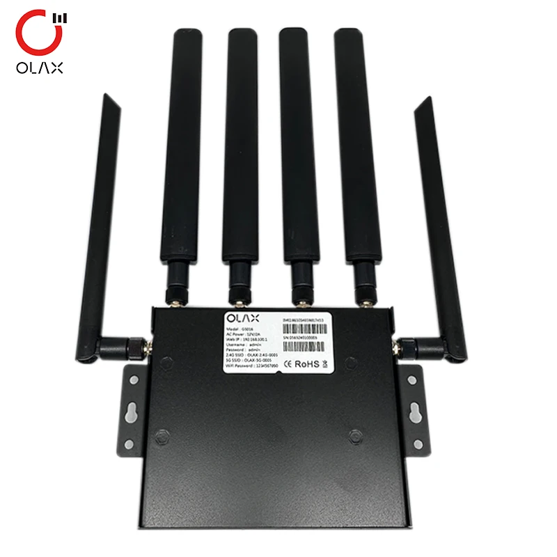 OLAX G5016 Industrial Long Range Wifi 6 Antenna Modem LTE