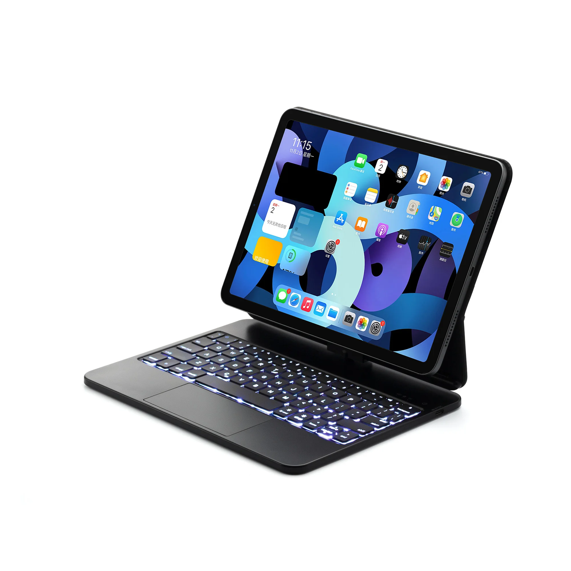 Alibaba.com: Magic Keyboard with 360° rotating case, Bluetooth ...