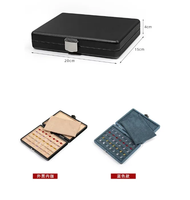 Lucking Gem Box Package Loose Stone Collection Box Loose Gemstone ...
