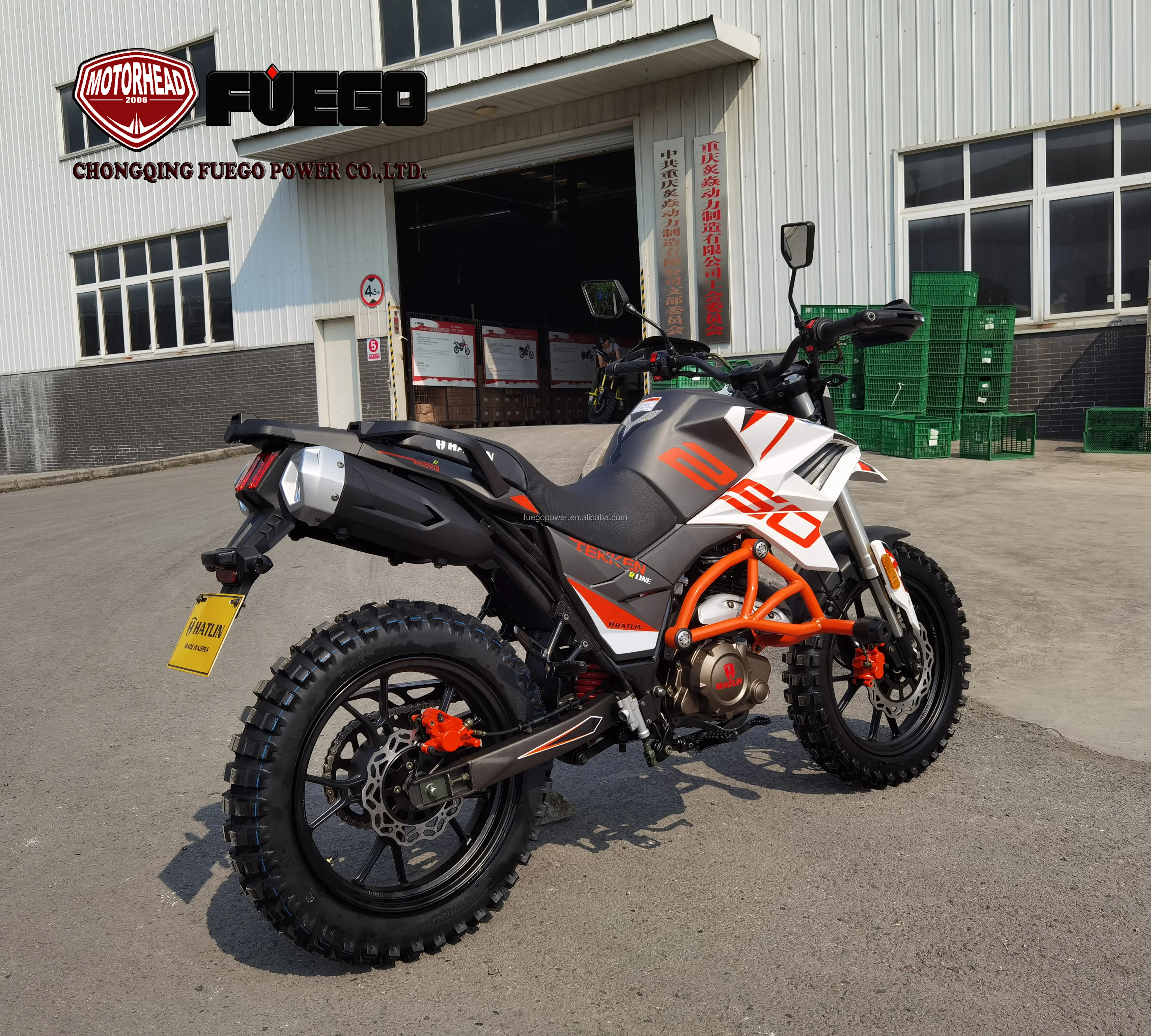 2022 TEKKEN 250CC Crossover Off-Road Motorcycle - Dual Sports Urban ...