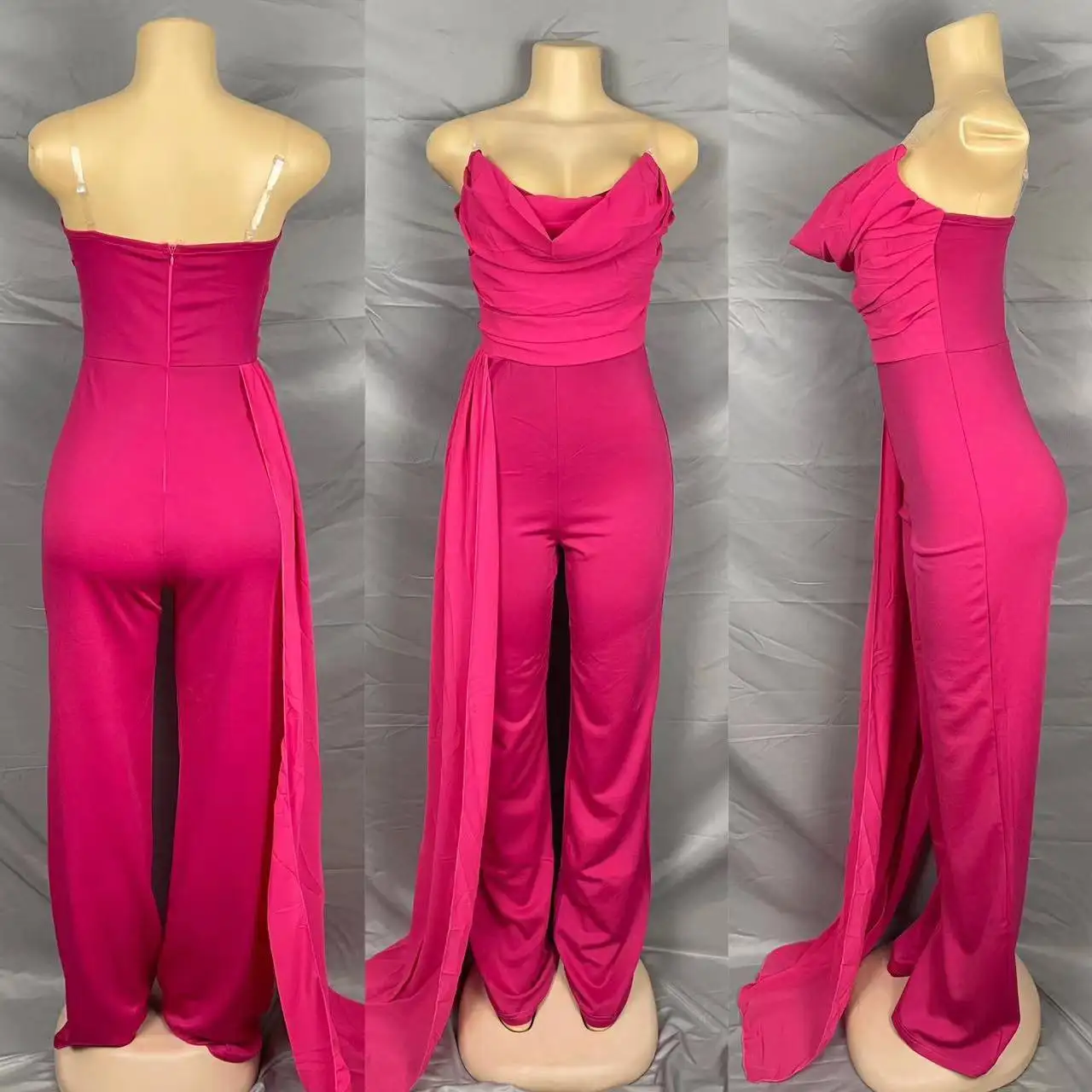 Conyson Hot Sale Spring Silk Pant Woman Sleeveless Clothes Tank Top ...