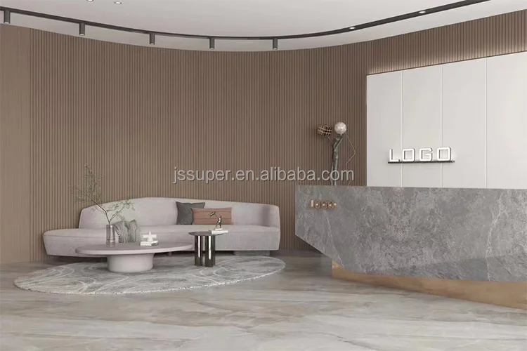 Curved Design WPC Indoor Flexible Flutted Wall Panel| Alibaba.com