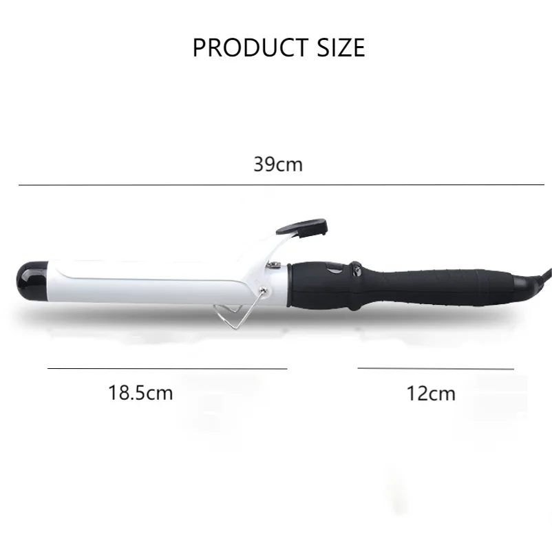 Biumart Home Use Curling Iron With Lcd 360 Degree Rotating Wire ...