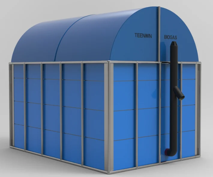 Red Mud PVC Biogas Digester - Efficient & Portable Solution