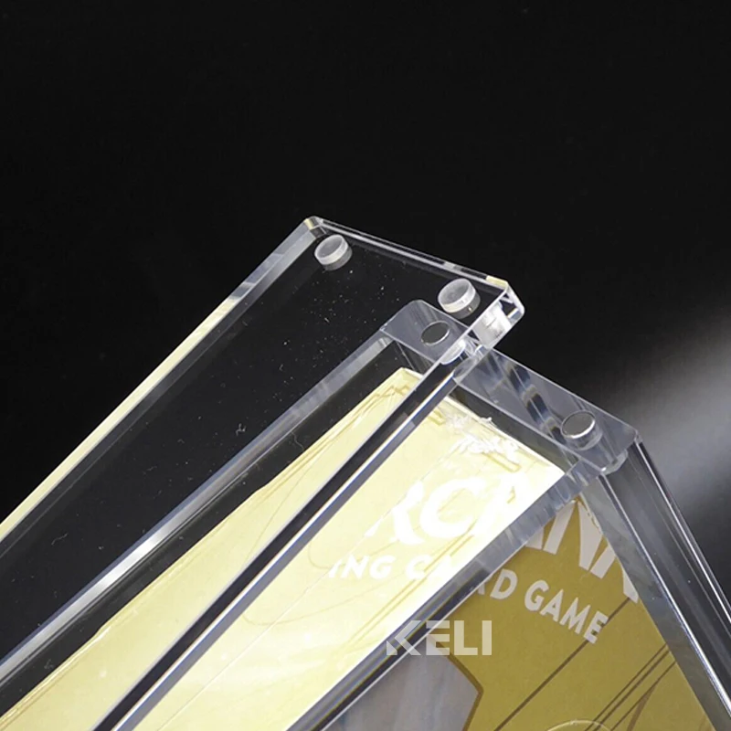 Custom Premium UV-Protected Clear Acrylic Display Case for Lorcana TCG ...