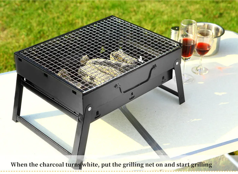 2023 Trending Folding Portable Barbecue Charcoal Grill Table Camping Outdoor Foldable Bbq Grills ...