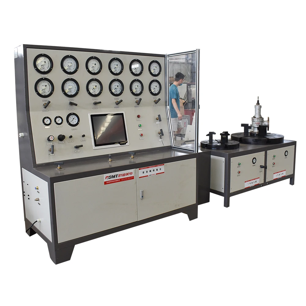 Flange safety valve Clamping Claws hydraulic pressure testing machine ...
