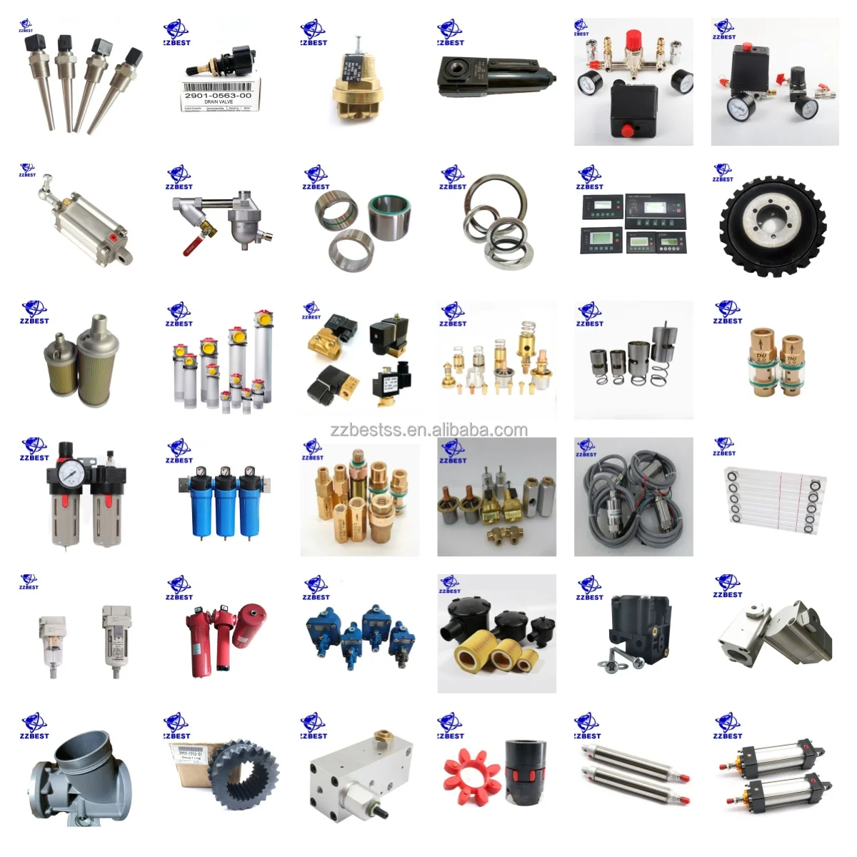 ZZBEST Heavy Truck Air Intake Filter Element 81.08304-0091