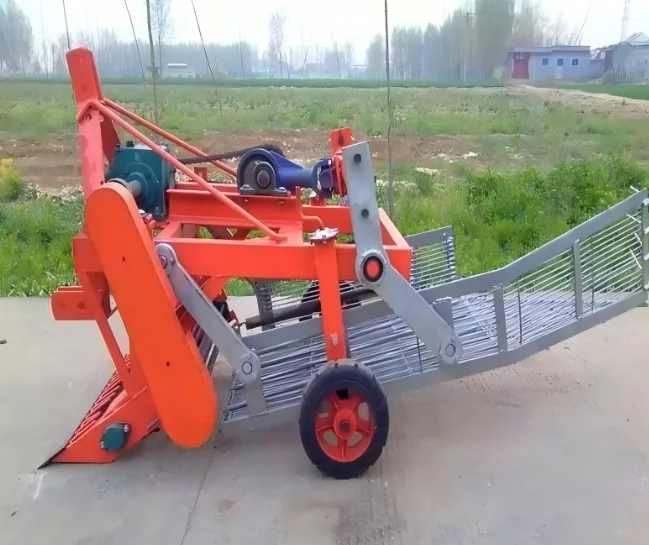 Hand-held Motor-powered Harvester Driven By Walking Tractor As Traction ...