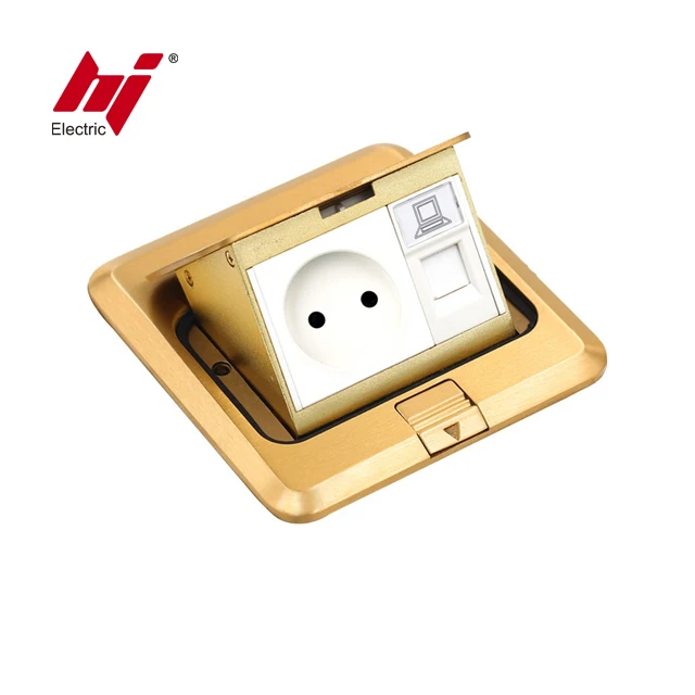 Raised Pop Up Floor Box for Electrical Danish Type Socket & RJ45 ...