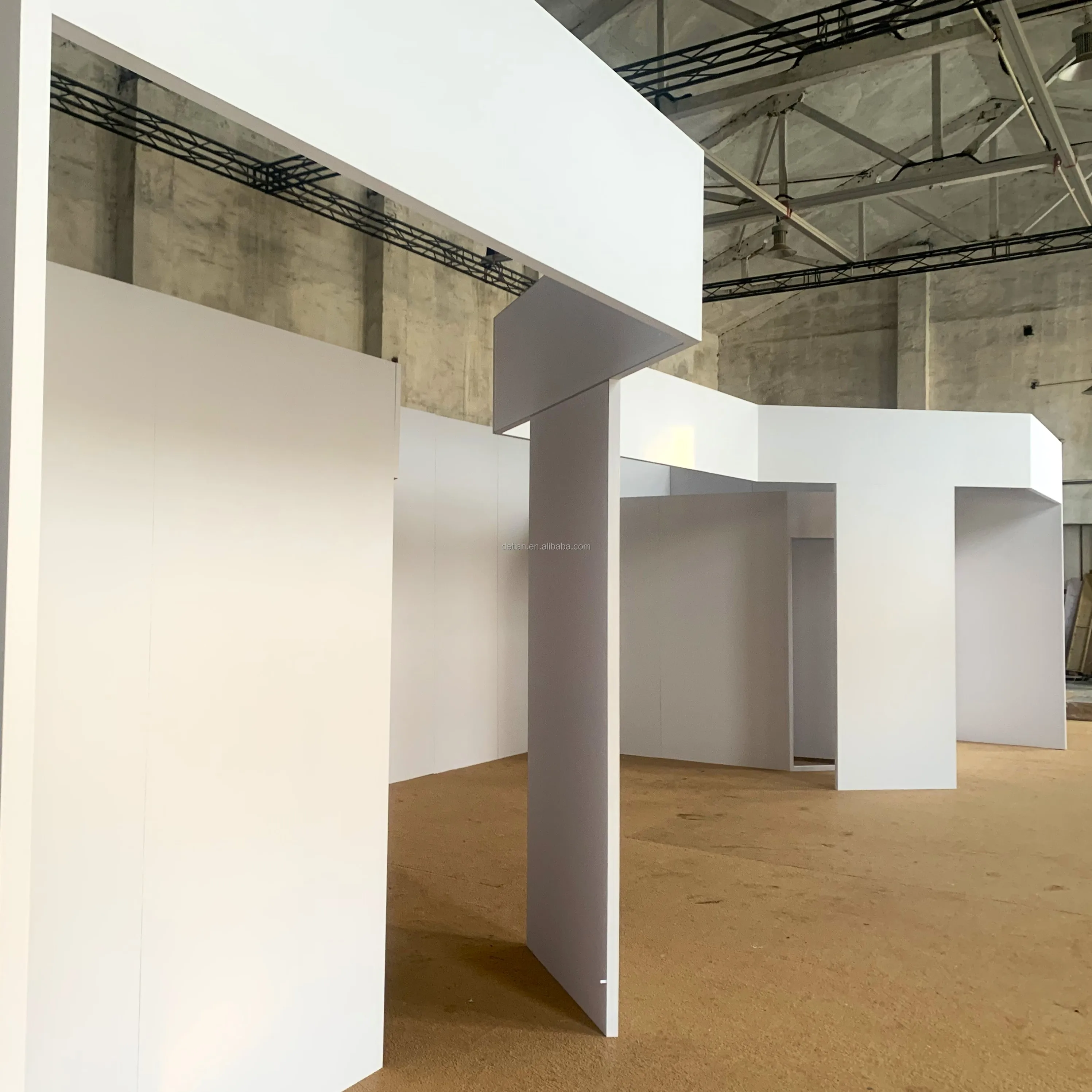 Customized New Design Quick Assembly Wooden Booth Display