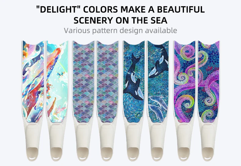 Custom Pattern Professional Adult Underwater Scuba Training Swimming ...