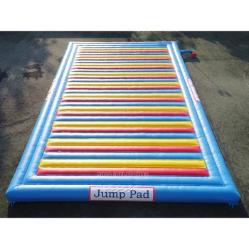 15x9 Meters Outdoor Big Inflatable Bounce Jump Pad With Heavy Duty ...