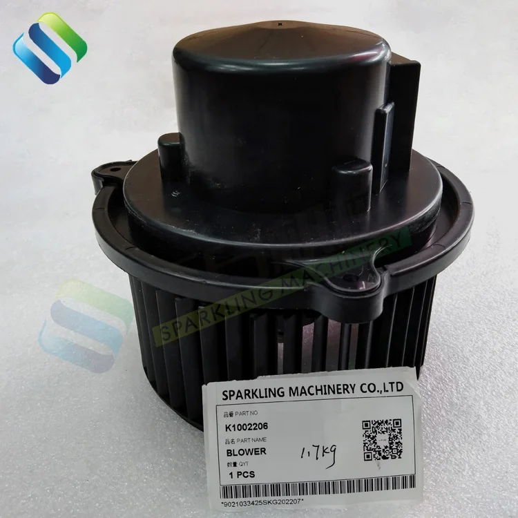 K1002206 Blower Motor for Doosan DX225LC DX140W Excavators