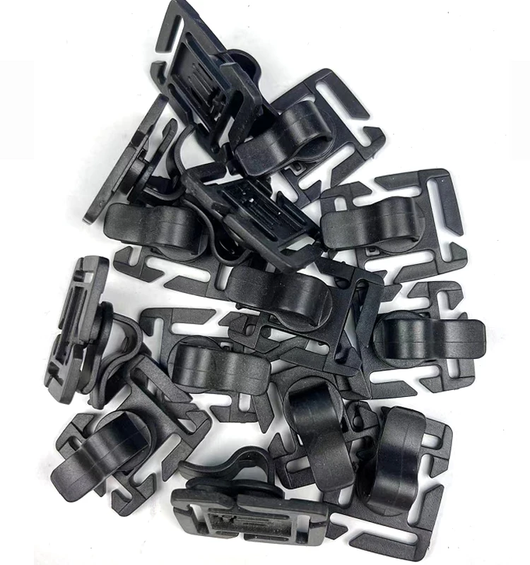 Molle Clip Tactical Backpack Buckle Carabiner Rotatable D-ring Plastic ...