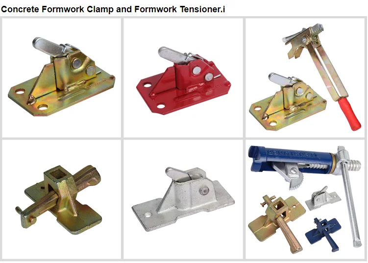 Construction Building Formwork System Casting Rapid Clamp Wedge Clamp ...