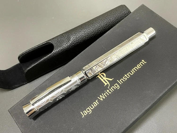 Jaguar Pen - Meteorite Pentagonal Fountain Pen for Collection