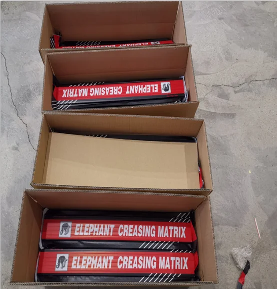 Hot Sale Channel Paperboard Plastic Creasing Matrix In 0.7x2.5 - Buy ...