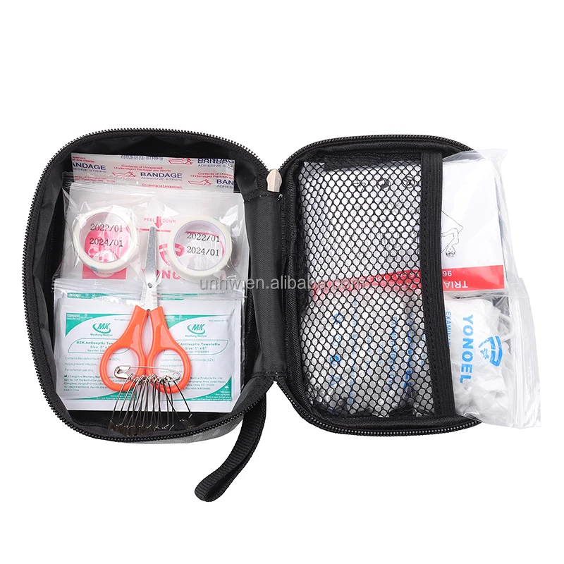 Small Wave Point Medical Portable First Aid Kit Office Outdoor First ...