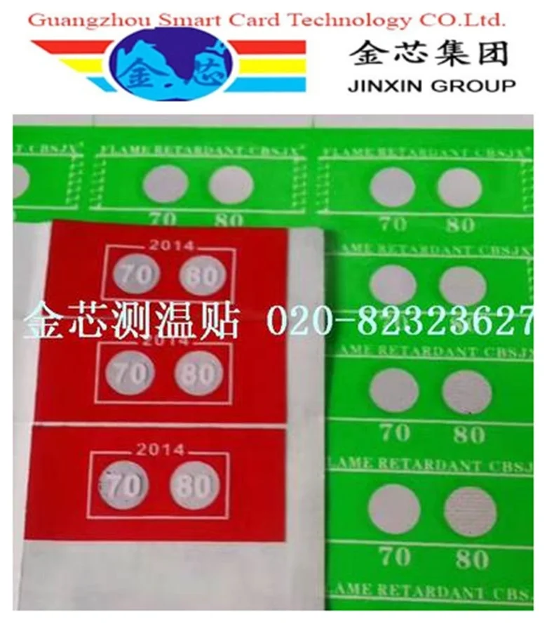 Temperature Sensing Color Change Stickers Custom Vinyl Heat Sensitive ...